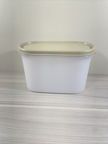 Tupperware Modular Mates Oval Container #2 with Flat Hazelnut Seal New ...