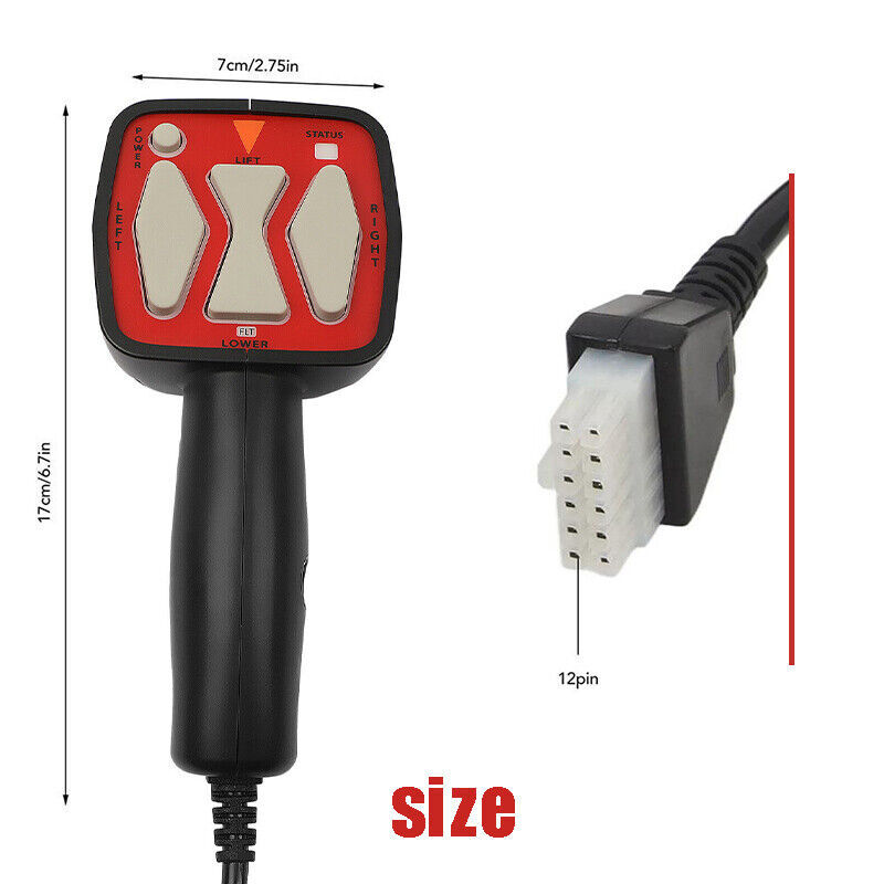 Hand Held Controller For Western 56462 Fisher 9400 8292 Straight Blade ...