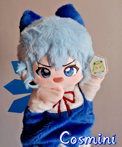 TouHou Project Fumo Fumo Cirno Plush Doll Hand Puppet Plushie Toy Anime ...