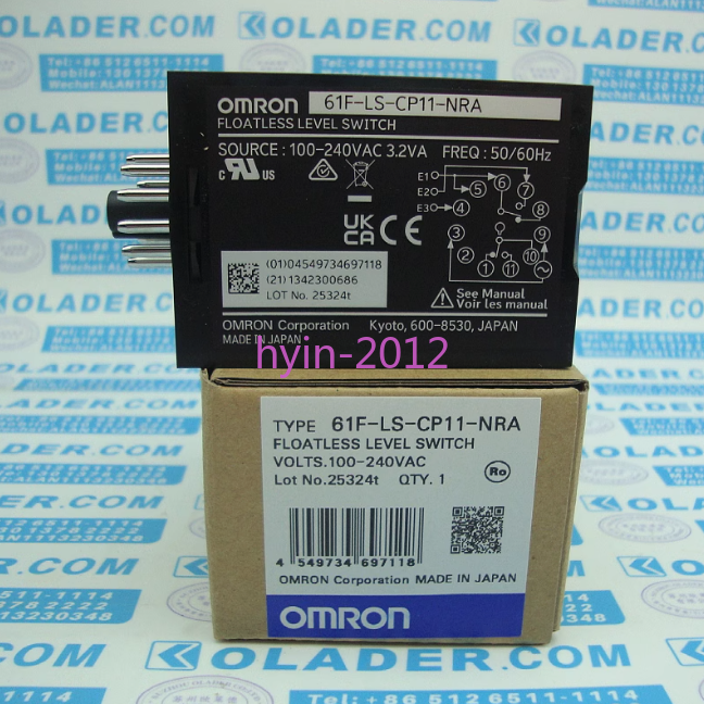 1pcs New Omron 61F-LS-CP11-NRA Level controller | eBay