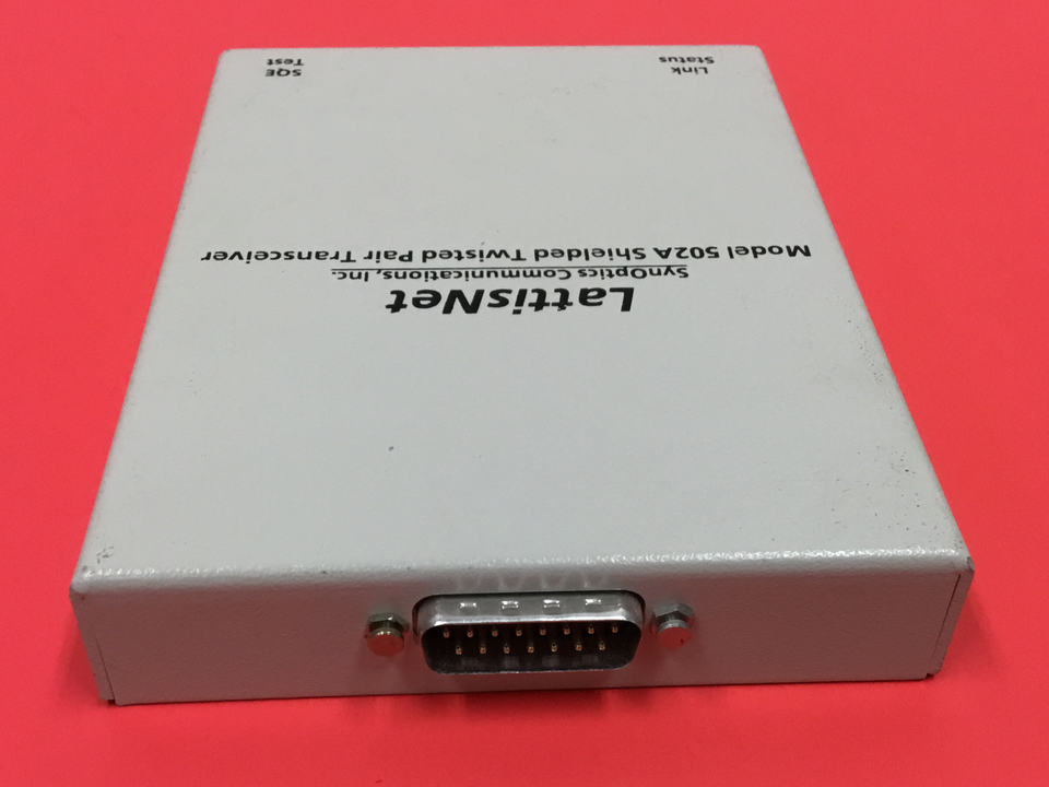 LattisNet - 502A - Shielded Twisted Pair Transceiver | eBay