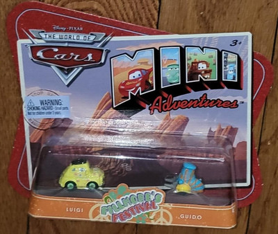 DISNEY PIXAR CARS: MINI ADVENTURES: FILLMORE'S FESTIVAL - LUIGI & GUIDO ...