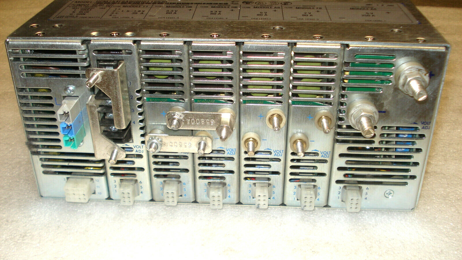 POWER-ONE/ TERADYNE 405-416-00A, HPM7A4F8A8H6H6T1S538 POWER SUPPLY ...