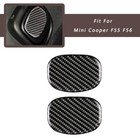 Car Carbon Fiber Interior Seat Handle Cover Sticker For Mini Cooper F55 ...