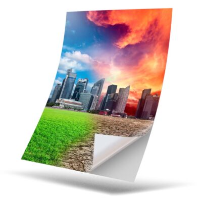 1 x Vinyl Sticker A4 - Global Warming Climate Change #21612 | eBay UK
