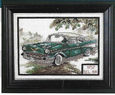 **1957 BEL AIR AUTOMOBILE TO STITCH-- PATTERN ONLY*CROSS STITCH PATTERN ...