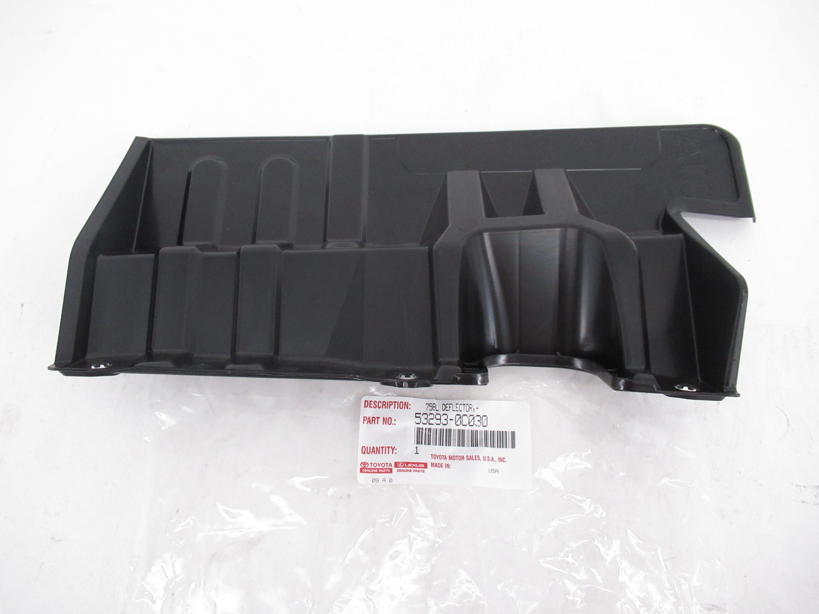 Genuine OEM Toyota 53293-0C030 Passenger Side Radiator Deflector 2010 ...