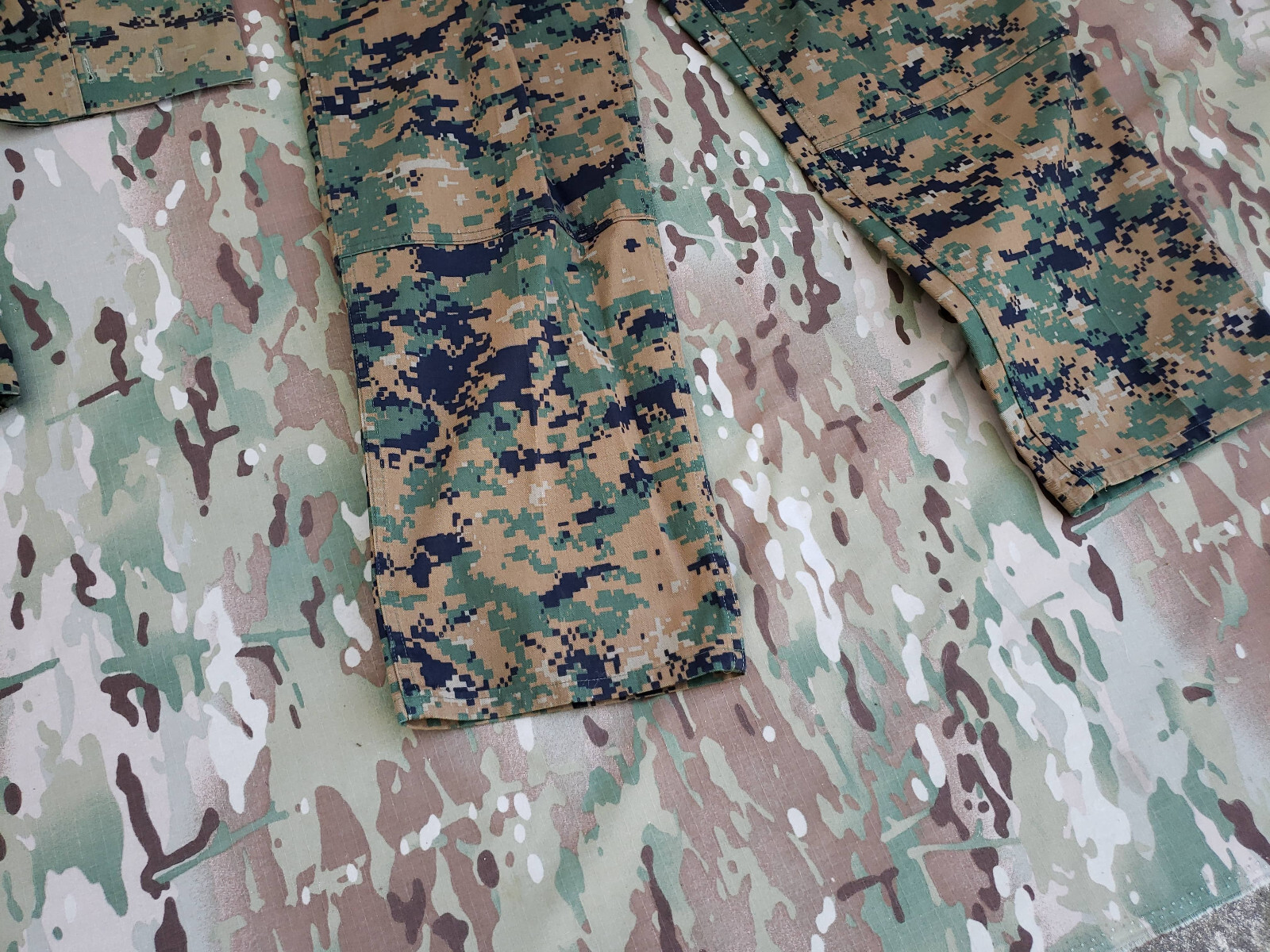 🇺🇸USMC MARPAT Uniform WOODLAND SET Blouse Shirt Pant Trouser MCCUU ...