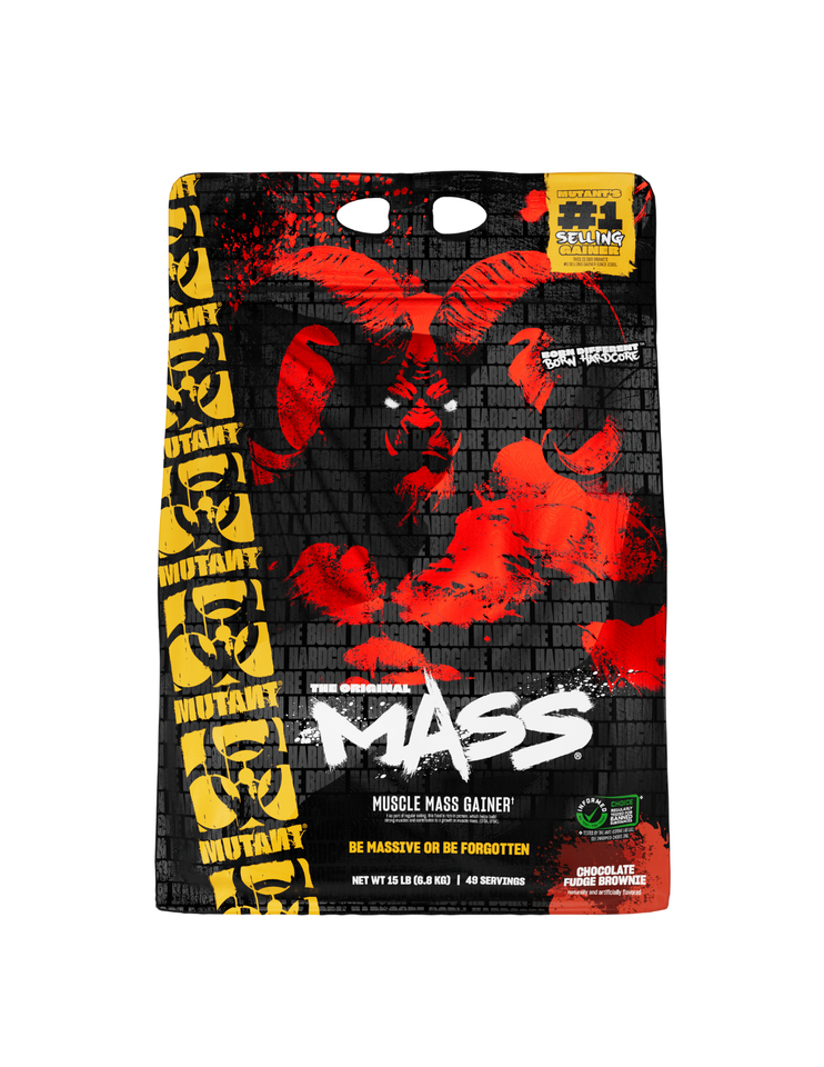 MUTANT MASS® 15 LBS The Original Muscle Mass Gainer High Protein Drink ...