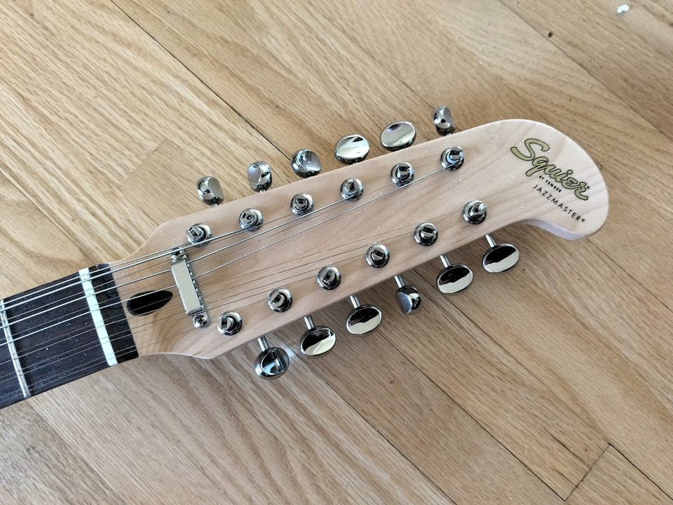 Squier Paranormal Jazzmaster XII 12-String Electric Guitar - Olympic ...