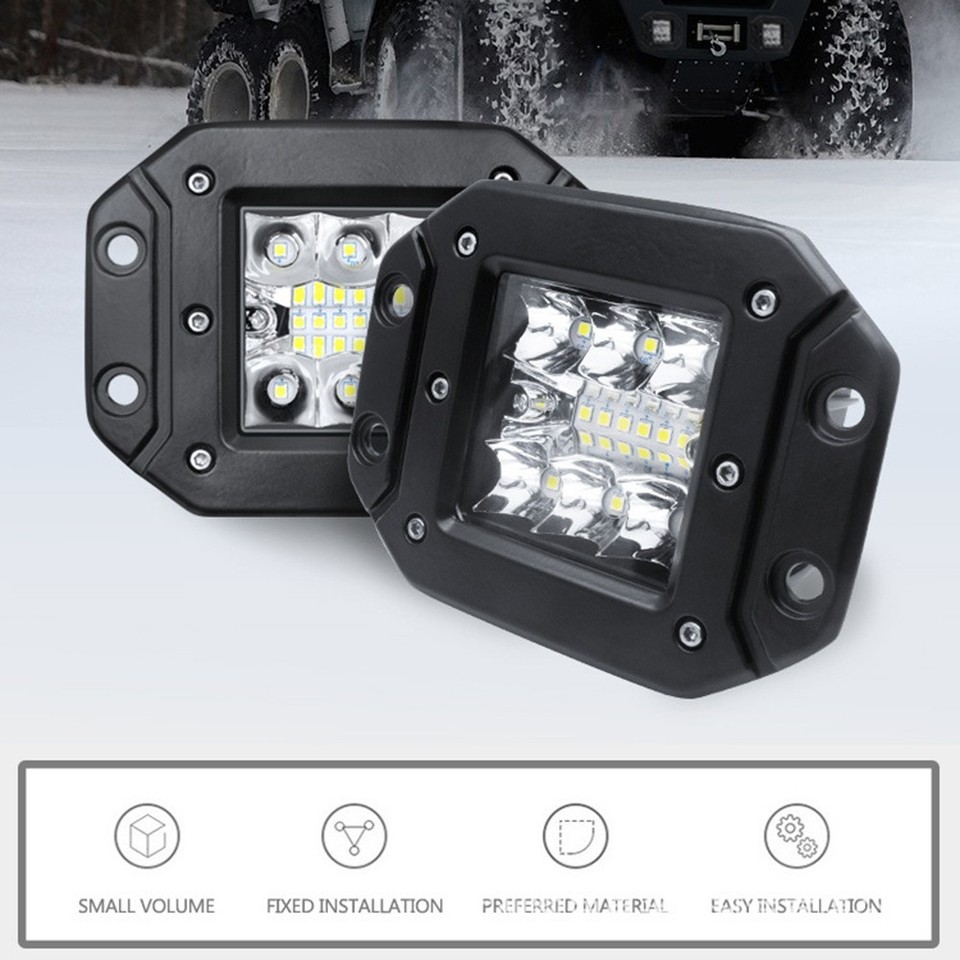 Reliable and Easy to Install Spot Flood LED Light Bar for OffRoad ...