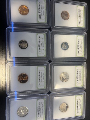 Lot Of 8 Slabbed Coins! | eBay