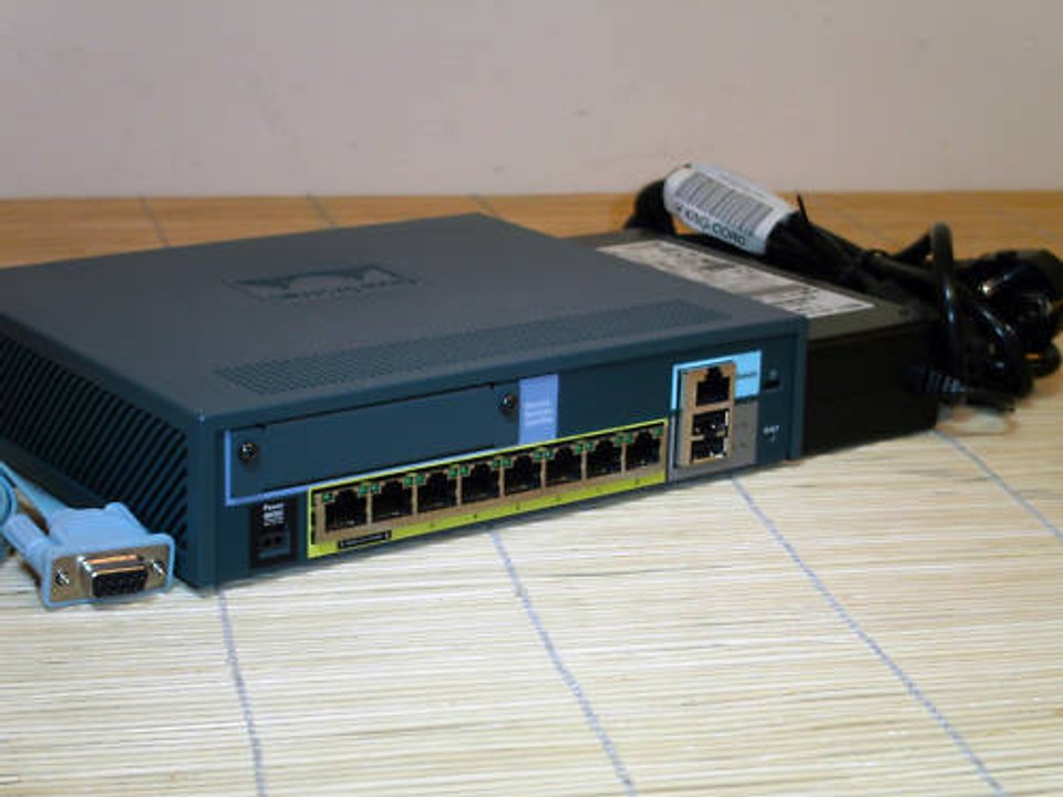 Cisco ASA5505-50-BUN-K9 VPN ASA 5505 Firewall 8 Port 150 Mbps 50 USER ...