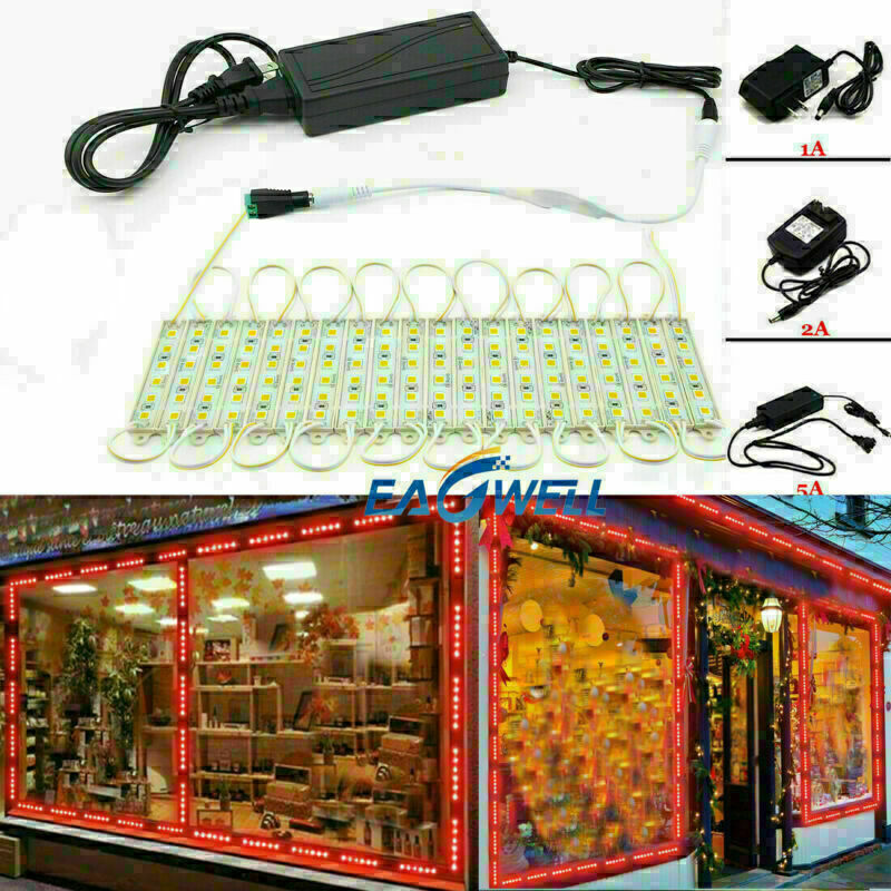Brightest Store Front LED SMD Window Light Module with 12V power supply ...