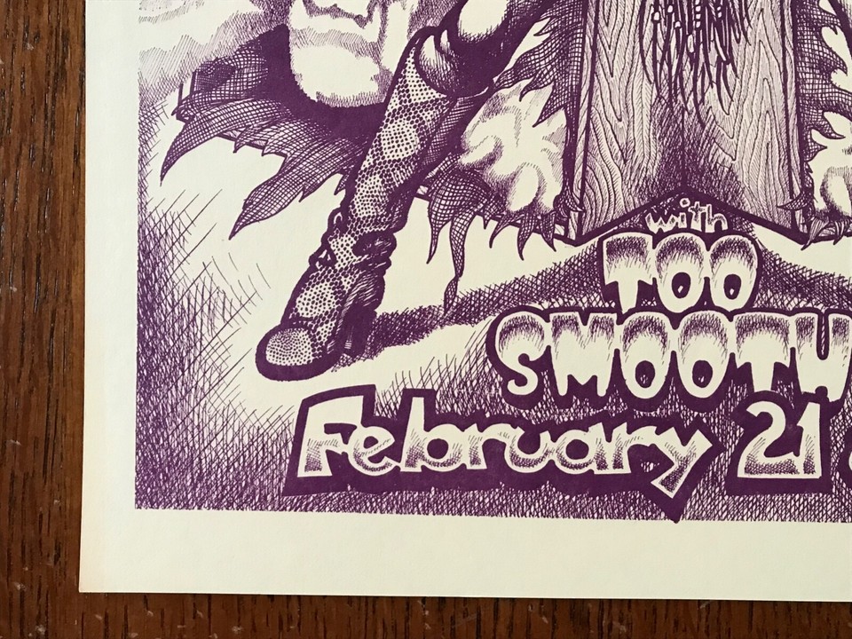 Armadillo WHQ, 1st-Print Poster, TED NUGENT, Michael Priest artwork ...
