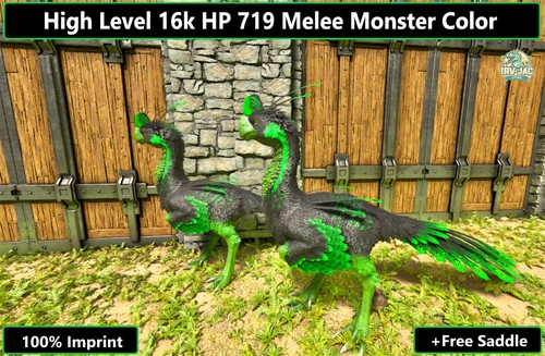 Ark Ascended - High Level Monster Gigantoraptor [100% Imprinted ...