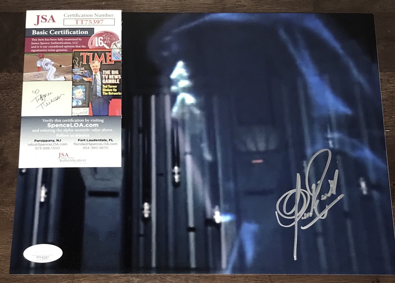 CLIVE REVILL SIGNED AUTOGRAPH 8X10 PHOTO JSA STAR WARS EMPEROR ...