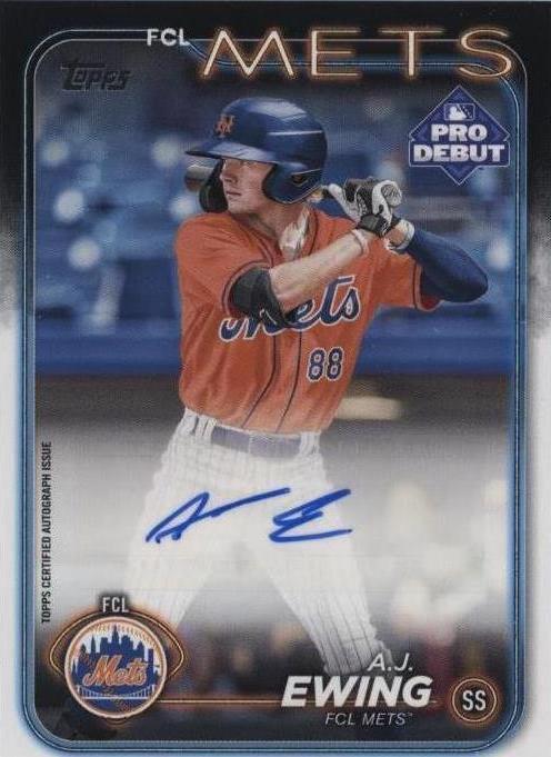 2024 Topps Pro Debut - A.J. Ewing #PD-48 Autographs (AU, RC) for sale ...