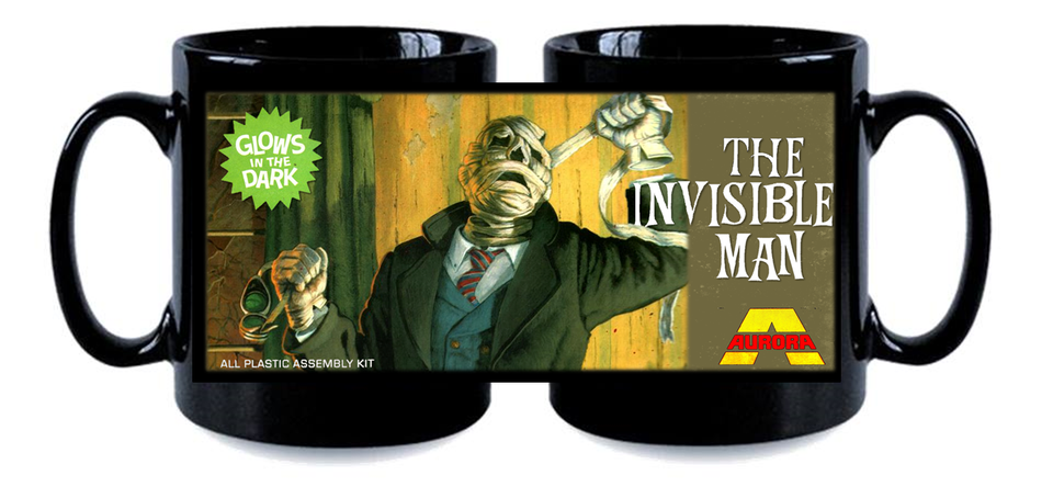 AURORA MODEL KITS UNIVERSAL MONSTERS mug 25 designs Custom made brand ...