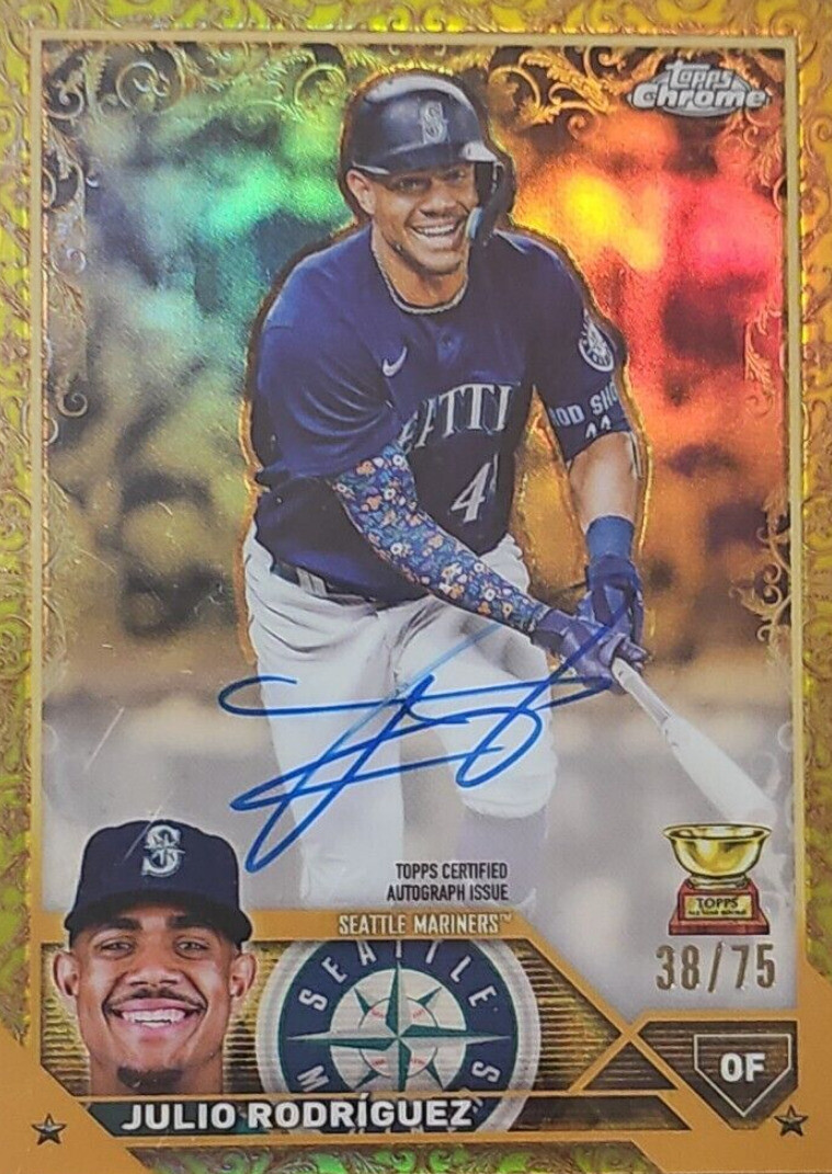 2023 Topps Gilded Collection - Gold Etch Autographs Yellow #CGA-JR ...