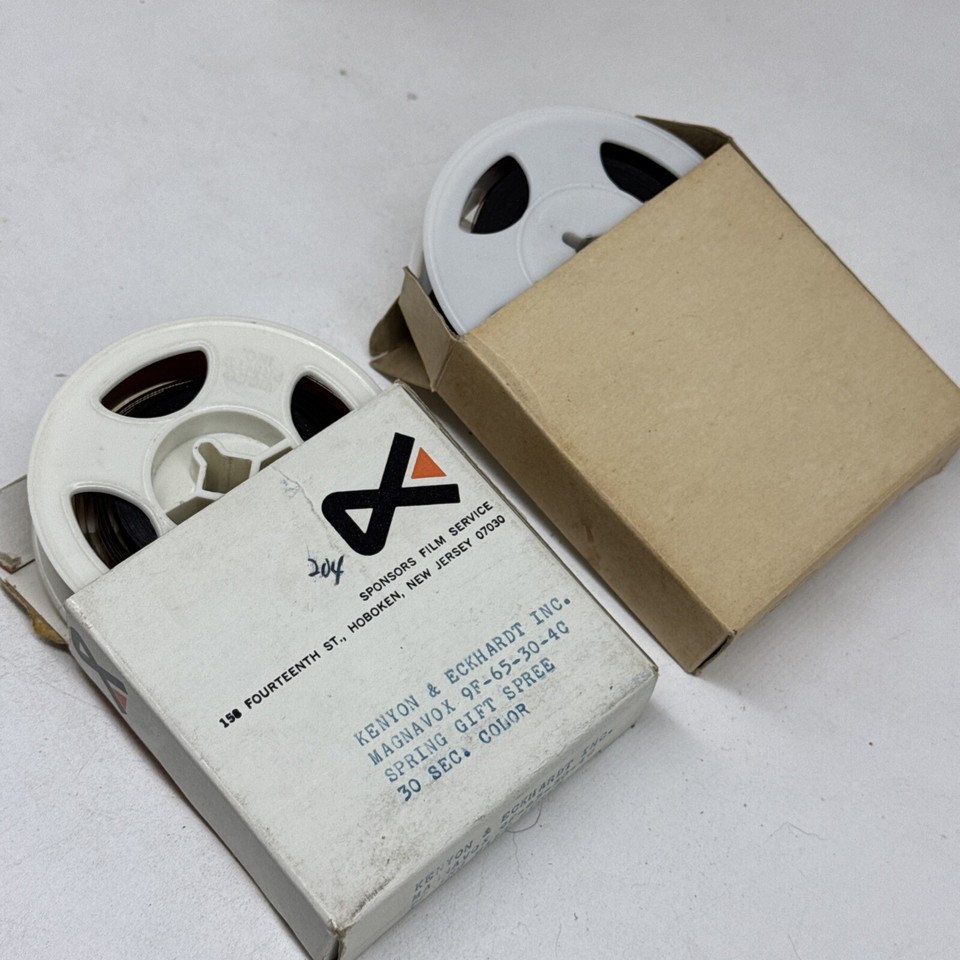 Lot of 15 Vintage Film 16MM Reels Late 1960's Commercials Mint High ...