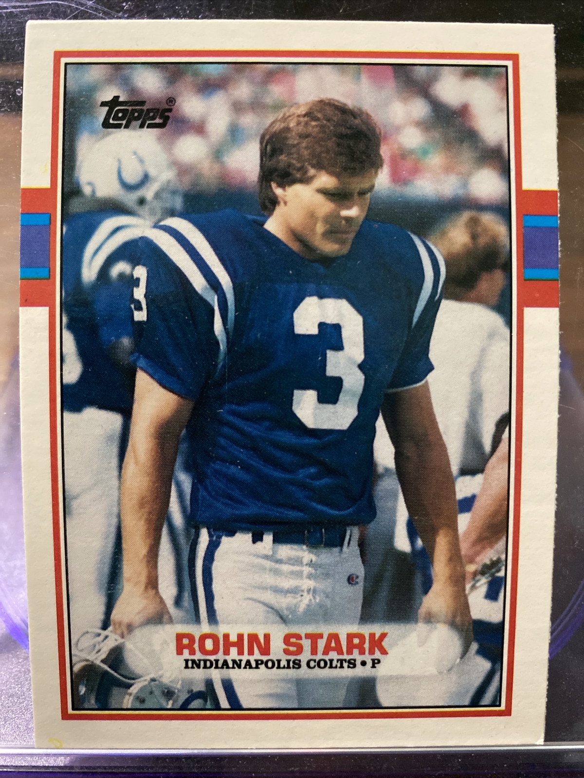 1989 Topps Traded Football Rohn Stark #99T Indianapolis Colts | eBay