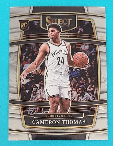 2021-22 Panini Select RC #21 Cameron Thomas Brooklyn Nets BASKETBALL ...