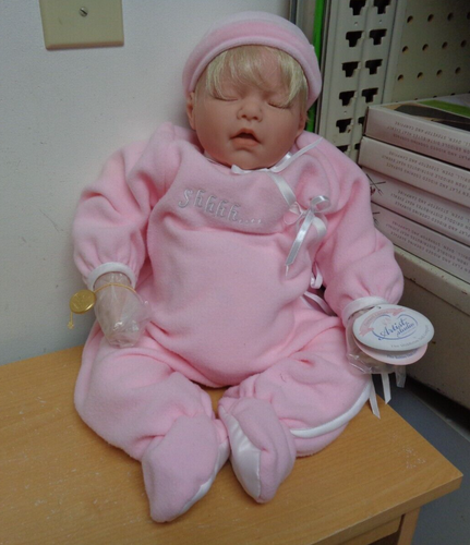 NWT Lee Middleton Original Doll Shhhh... Baby Sleeping By Reva Schick ...