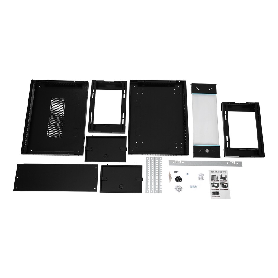 4U Server Cabinet Case Wall Mount Network Server Data Cabinet Enclosure ...