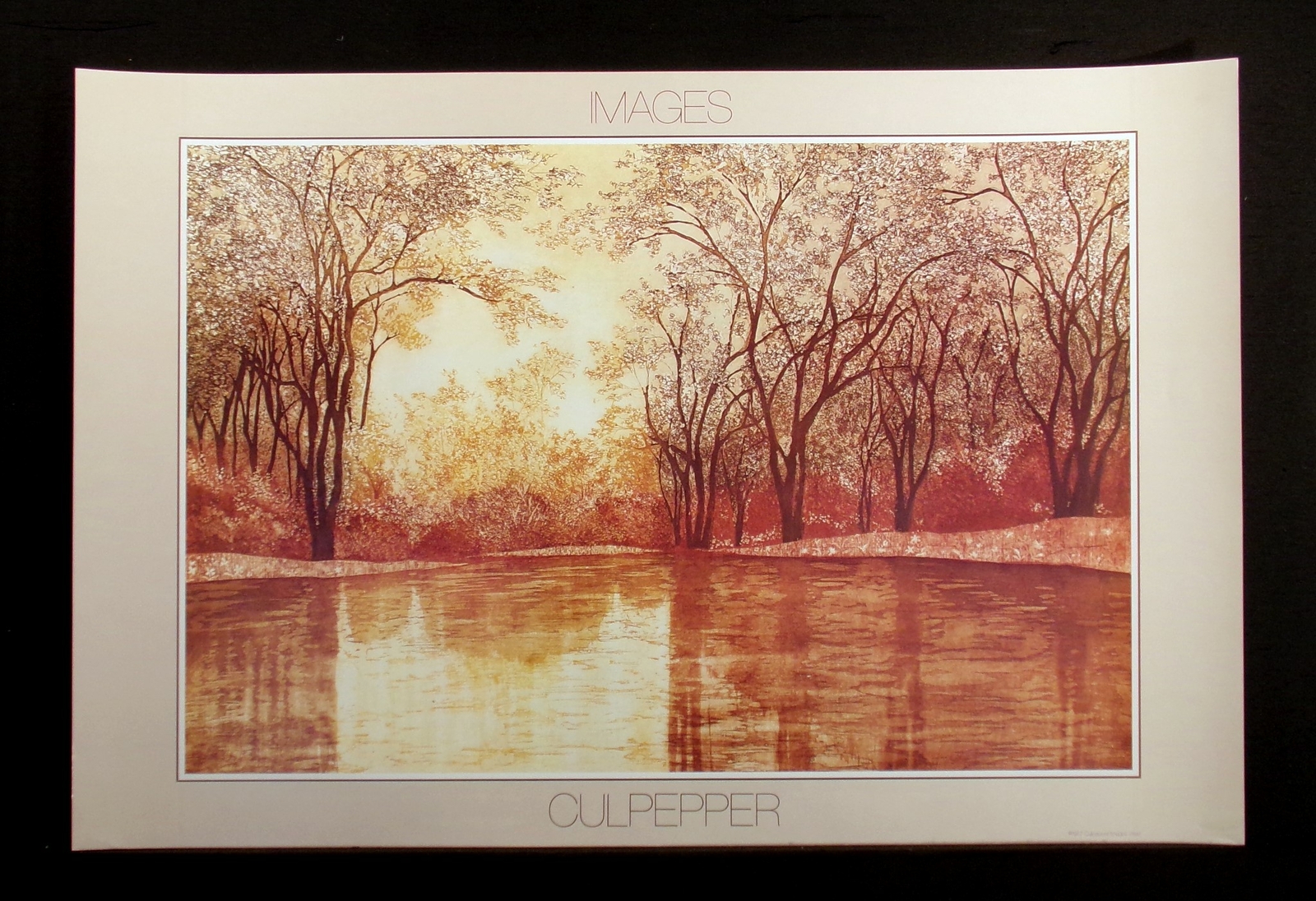 Joseph Culpepper "Images" Vintage Offset Lithograph Poster 1977 Make ...