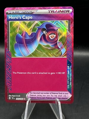 Hero's Cape 152/162 Ace Spec SV Temporal Forces Pokemon English NM | eBay
