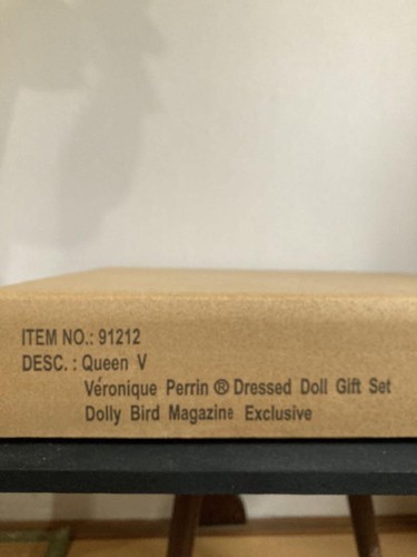 QUEEN VVeronique Perrin Dressed Doll Gift Set Dolly Bird Magazine ...