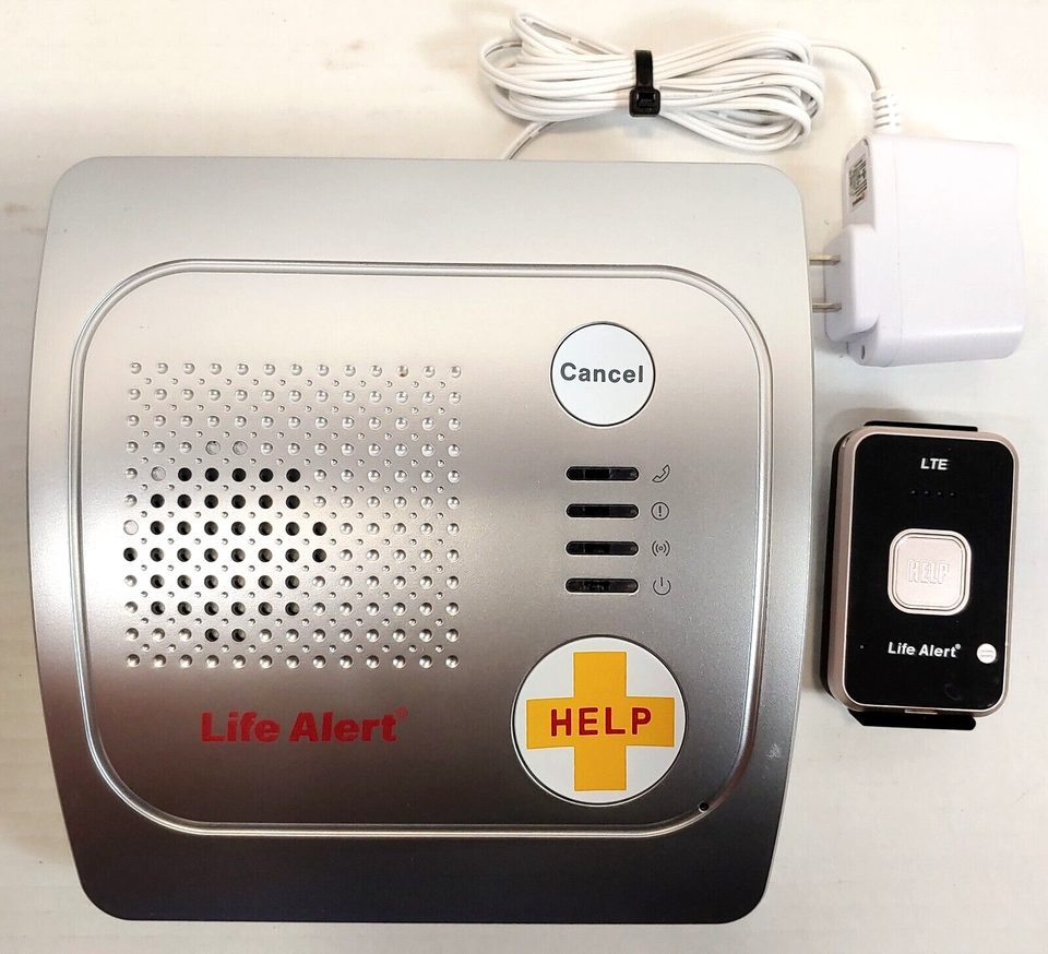 Life Alert Emergency Response System AA465019 + Help Button LTE Li-Ion ...