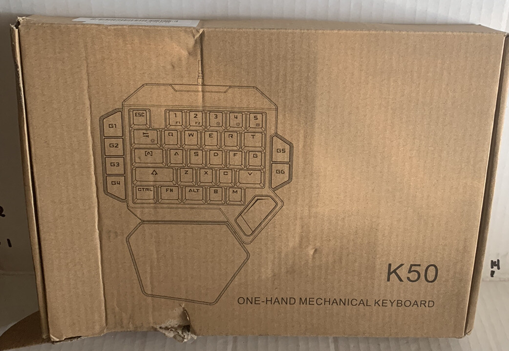 Miracle Snail K50 One-Hand Mechanical Keyboard | eBay