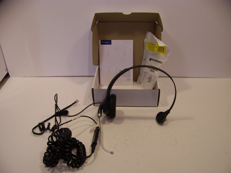 PLANTRONICS SUPRAPLUS HW251 HEADSET PN 64336-31 | eBay