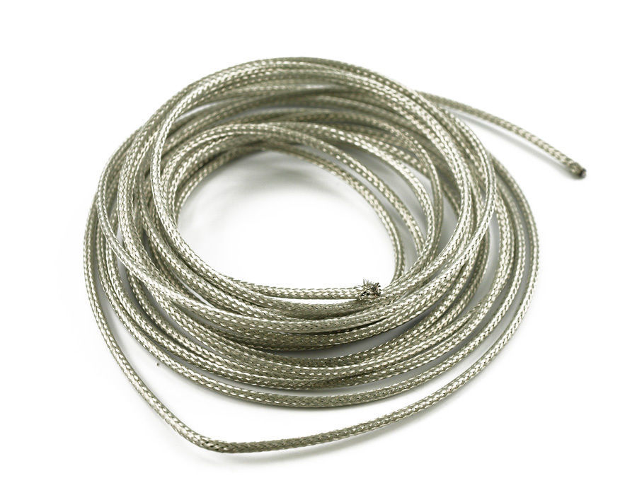 10 Feet Braided Shielded 22ga Stranded Gavitt Cloth / Braided Shield ...