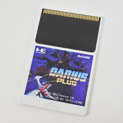PC Engine Hu DARIUS PLUS Card Only 2181 pe | eBay