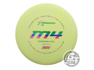 NEW Prodigy Discs 300 M4 159g Yellow Rainbow Foil Midrange Golf Disc | eBay