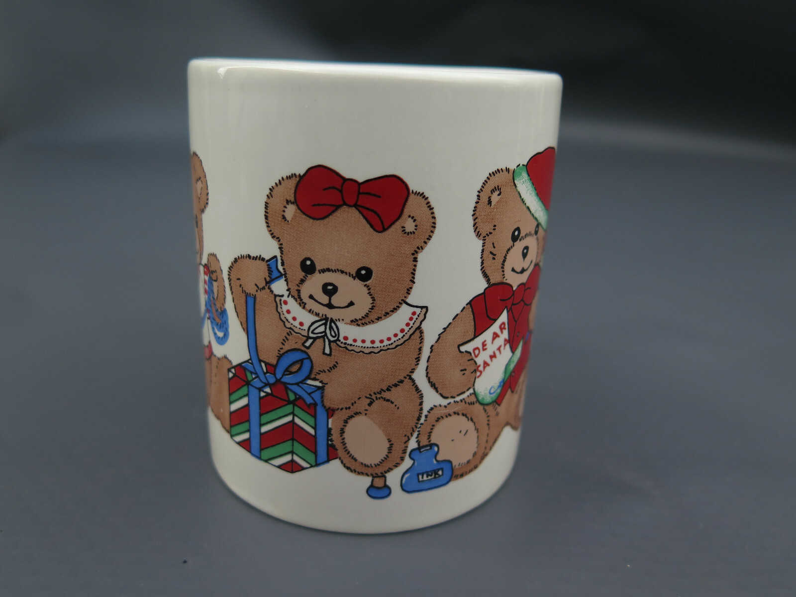 11947: Jessica Design Collection Teddybären Tasse Keramik 9,5 cm H 7,8 ...