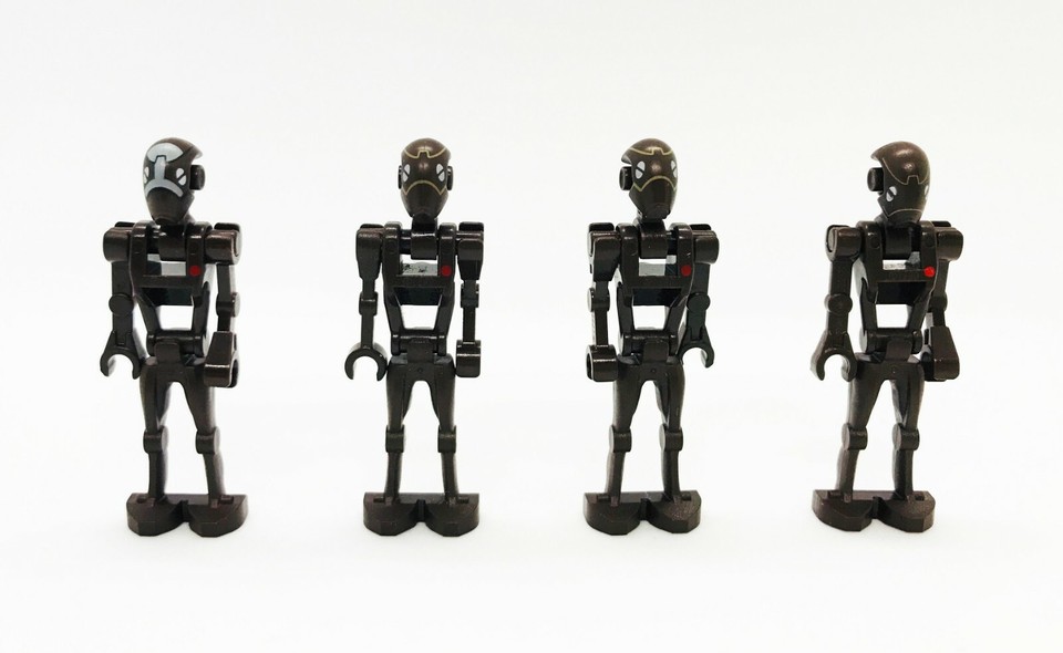 Lego Battle Droid Super Commando Pilot Security Droid Star Wars ...