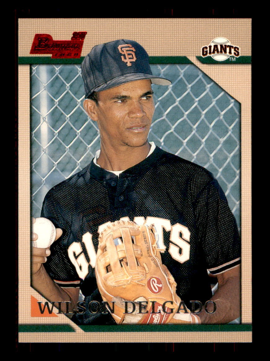 1996 Baseball Bowman Wilson Delgado San Francisco Giants #208 RC2 | eBay
