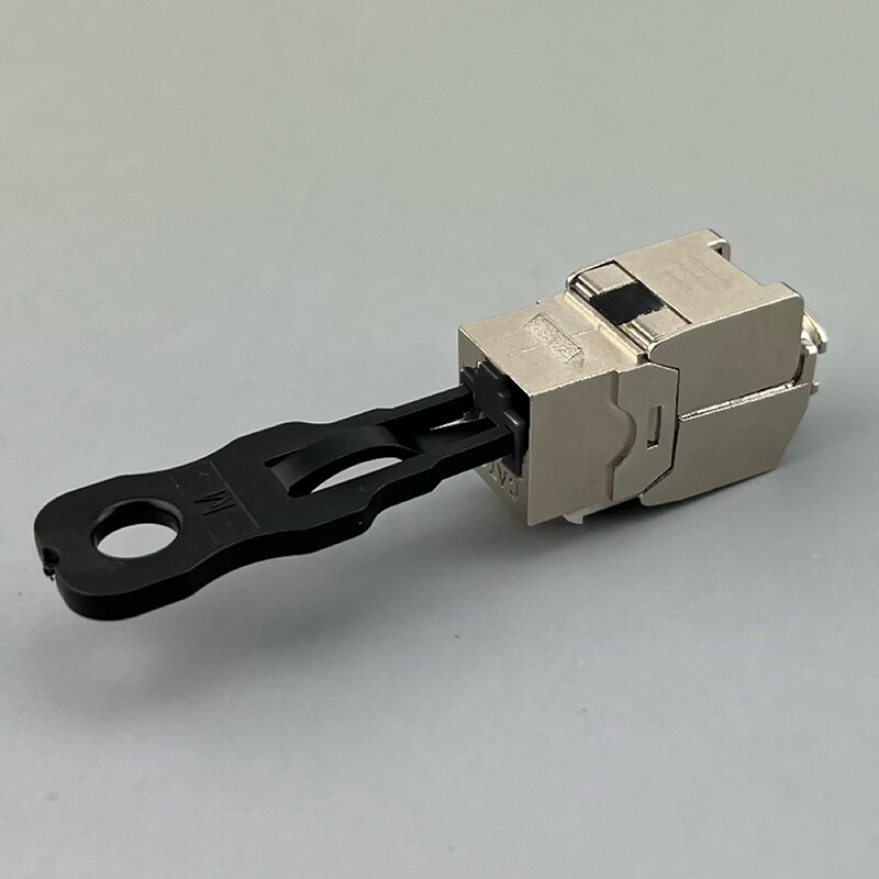 10PCS RJ45 Port Lock With 1Key Ethernet Hub Port RJ45 Female Anti Dust ...