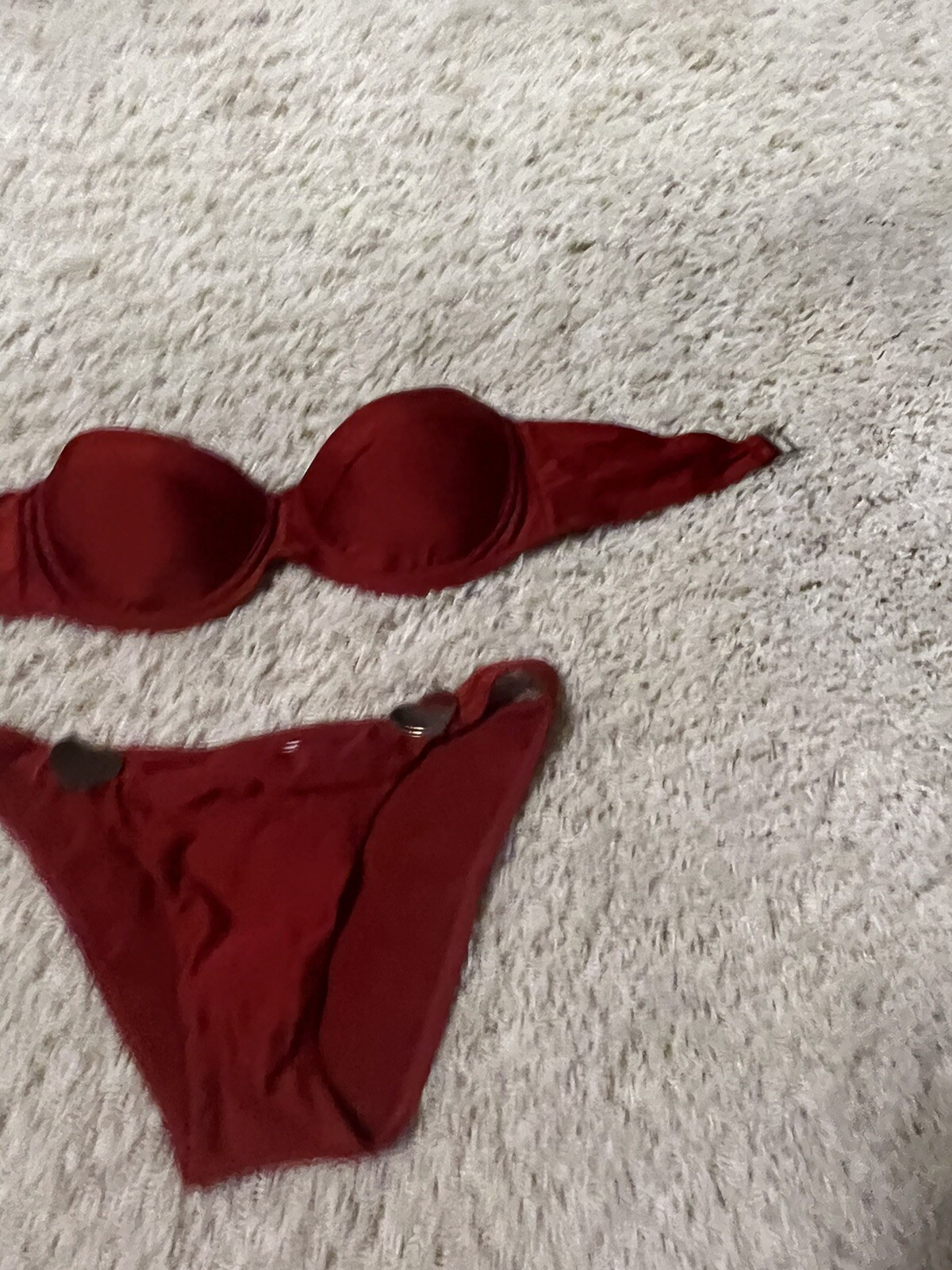 Zimmermann Red Swim Suit Sz 0 Womens - Gem