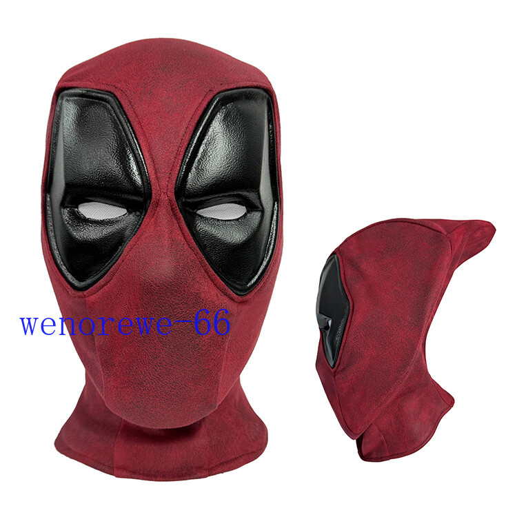 New US STOCK Deadpool 3 Wade Wilson Face Shell Mask Cos Prop Mask ...