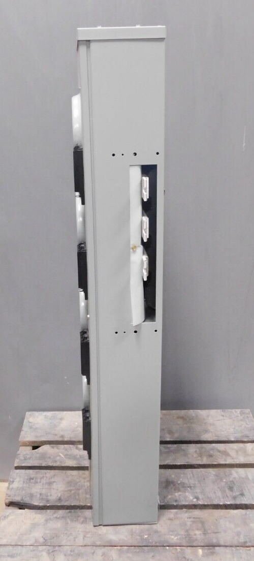 Eaton 4-Gang Meter Pak Stack 800 Amp Main 125A Branch Ringless Socket ...