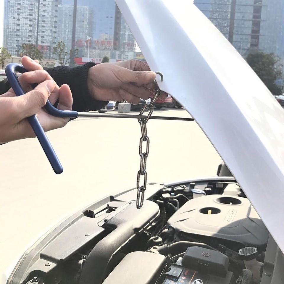 PDR 10Pcs Car Push Puller Rods Dent Removal Paintless Tools Repair ...