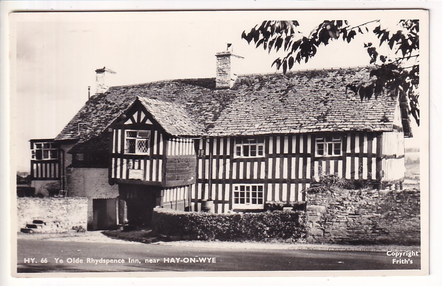 Frith's Real Photo Post Card of Ye Olde Rhydspence Inn, near HAY-ON-WYE ...