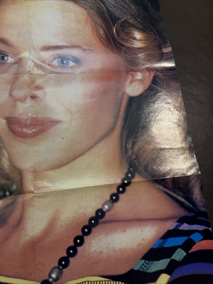 Rare Kylie Minogue Poster Book Magazine Mega 1980s / 90s vintage mega ...