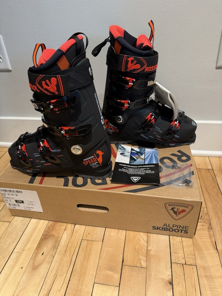 *BRAND NEW* Rossignol Speed 120 HV+ GW, Model RBM8010, Size: 26.5, Men ...
