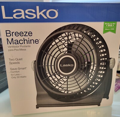 Lasko Breeze Machine 2 Speed Pivoting Floor/table Fan | eBay